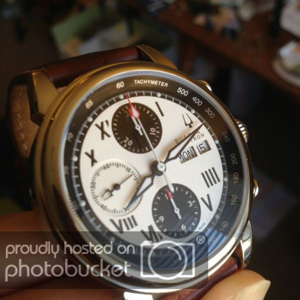 Bulova Accutron 63C010 Mens Gemini Automatic Chronograph Watch Valjoux ...