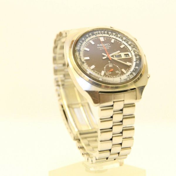 Vintage SEIKO Chronograph Automatic 6139-6020 Movement 6139A 17 Jewels Watch | WatchCharts ...