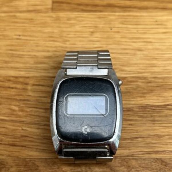 VINTAGE, COMMODORE INTERNATIONAL, STAINLESS STEEL, GENTS WATCH, SOLD AS ...