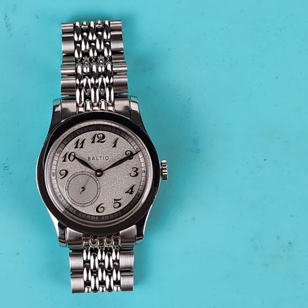 [WTS] Baltic MR-01 MR Classic silver dial with beads of rice bracelet ...