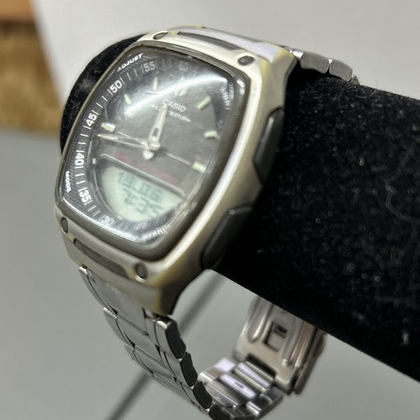 Vintage Casio Telememo 30 Combo, World Time, Data Bank, Analog/LED ...