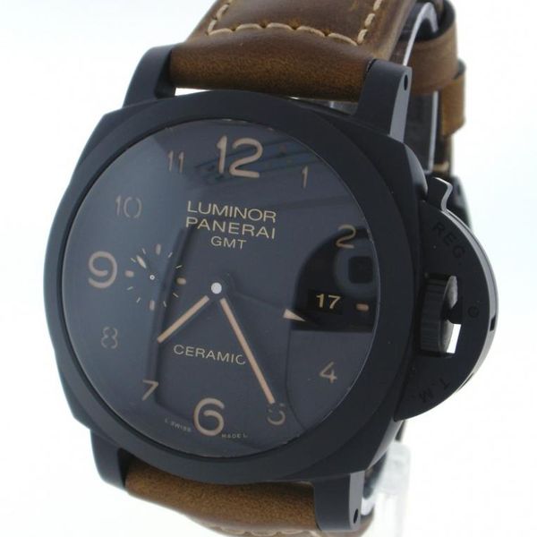 FS: Panerai Pam 441 Luminor Marina 1950 3 Day Automatic GMT Pre owned ...