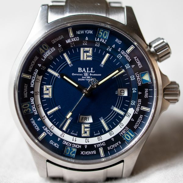 [WTS] Ball Engineer Master II Diver Worldtime Blue Dial LE | WatchCharts