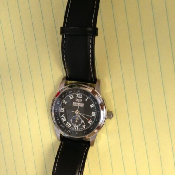 Trias Automatic Watch from Germany Day Month Moon Phase | WatchCharts