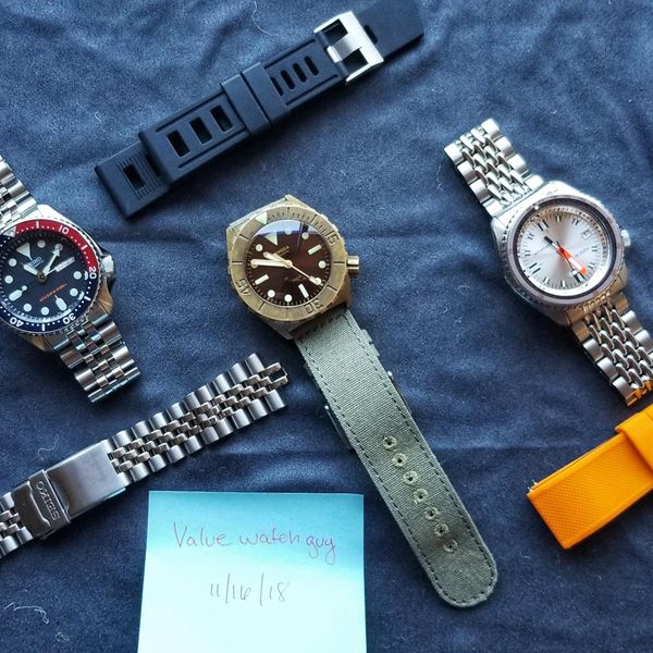 [WTS] Seiko SKX009, Seiko SOXA Searambler, and Armida A1 42 Brass ...