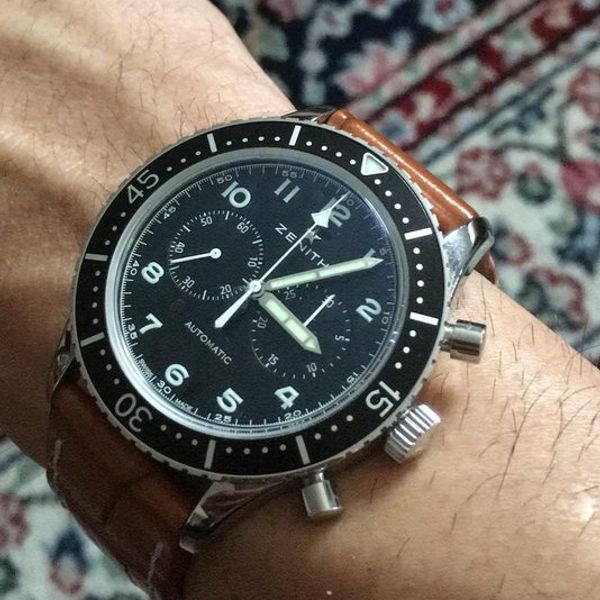 FS: Zenith Cronometro Tipo CP2 | WatchCharts Marketplace