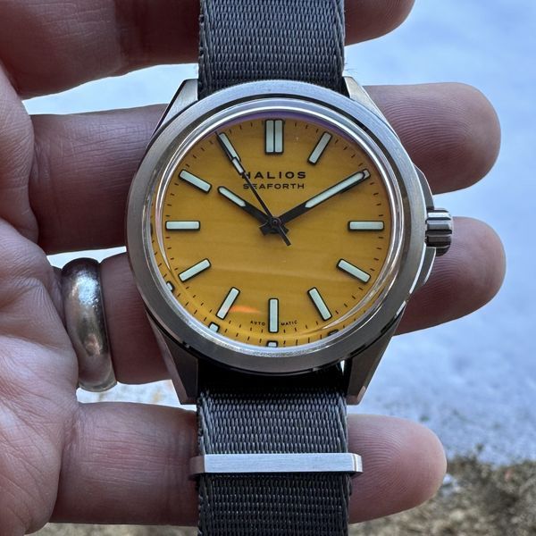 FS: Halios Seaforth series IV - bahama yellow/fixed bezel/Titanium ...