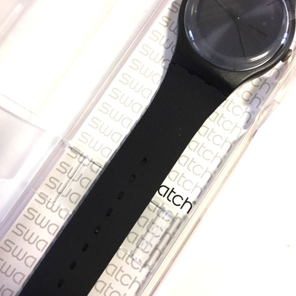SWATCH NEW GENT - SUOB702 BLACK REBEL - BRAND NEW! | WatchCharts ...