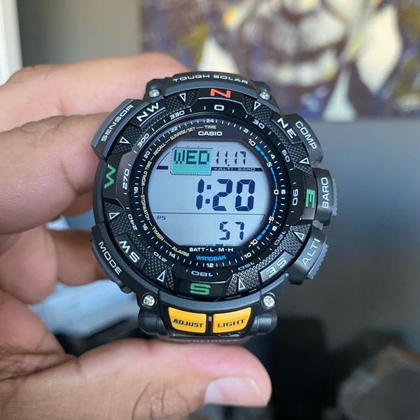 New Casio Pro Trek PAG240 | WatchCharts