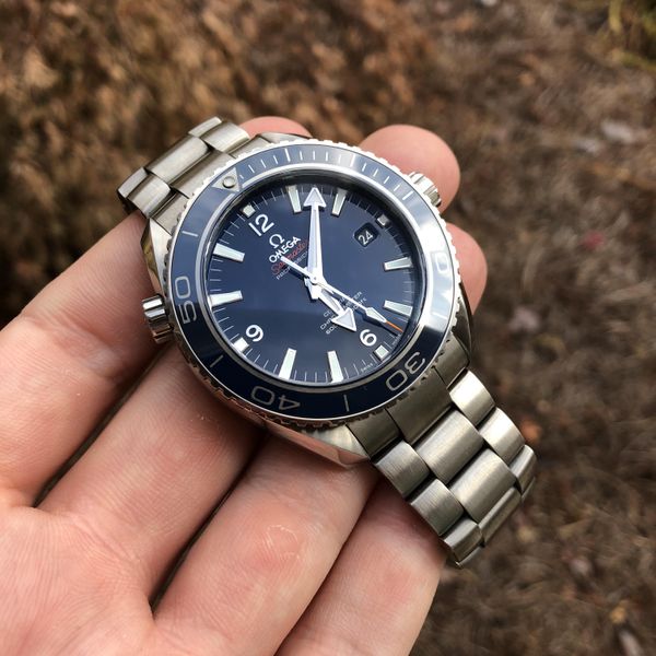 FS: Omega Titanium Planet Ocean w/ adjustable clasp & two straps ...