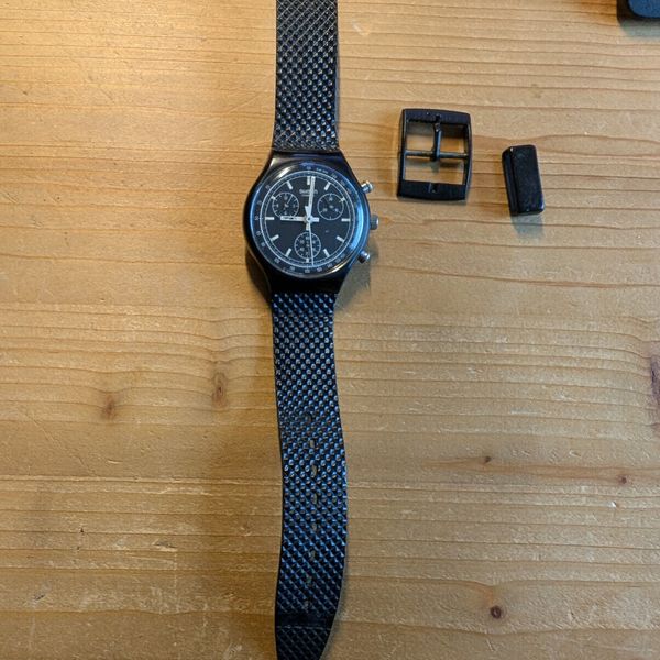 2x Swatch, Chrono Black Friday SCB100, Swatch Cancun | WatchCharts ...