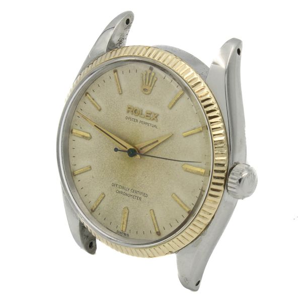 Men's Rolex Oyster Perpetual Two-Tone Vintage Watch Head Ref.6567 34mm ...
