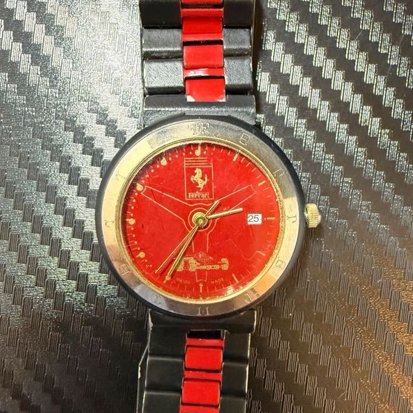 Rare Vintage Ferrari by Cartier Watch - Swiss Made - 34mm | WatchCharts ...
