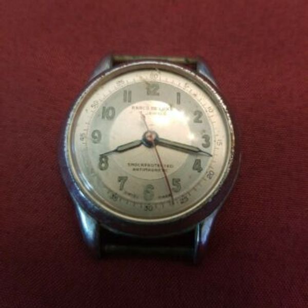 Vintage Berco De Luxe Mens Manual Watch Swiss Jura Watch Co For Repair ...