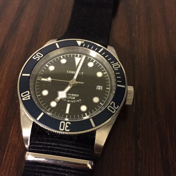 Corgeut black bay homage | WatchCharts Marketplace