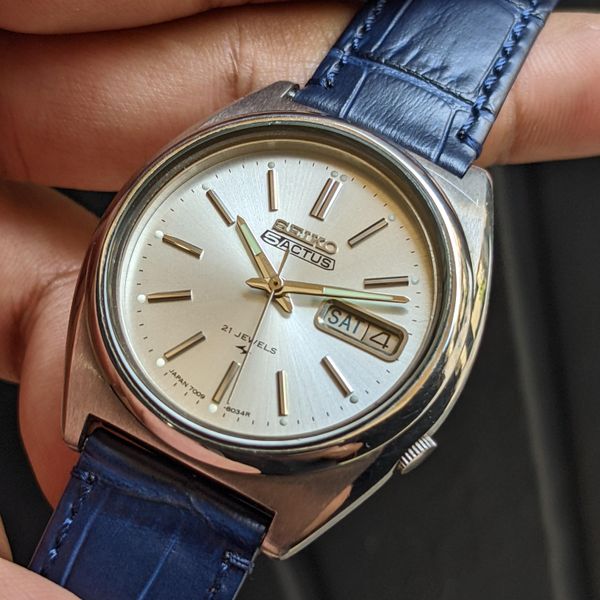 [WTS] Seiko Actus Automatic ⚙️ in Sunburst Dial ???? with 2 leather ...