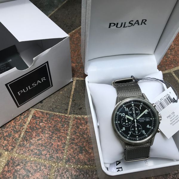 Pulsar PM3129X1 (formally PJN305X1) RAF Reissue | WatchCharts Marketplace