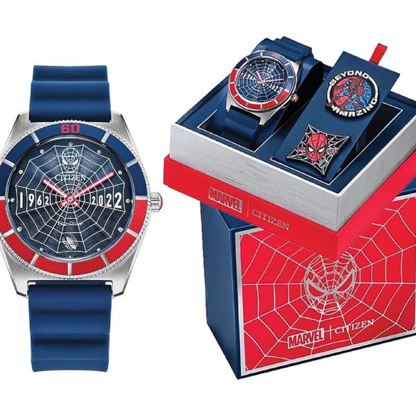 Citizen Eco-Drive Men's Marvel Limited Edition 60th Anniversary Spider ...