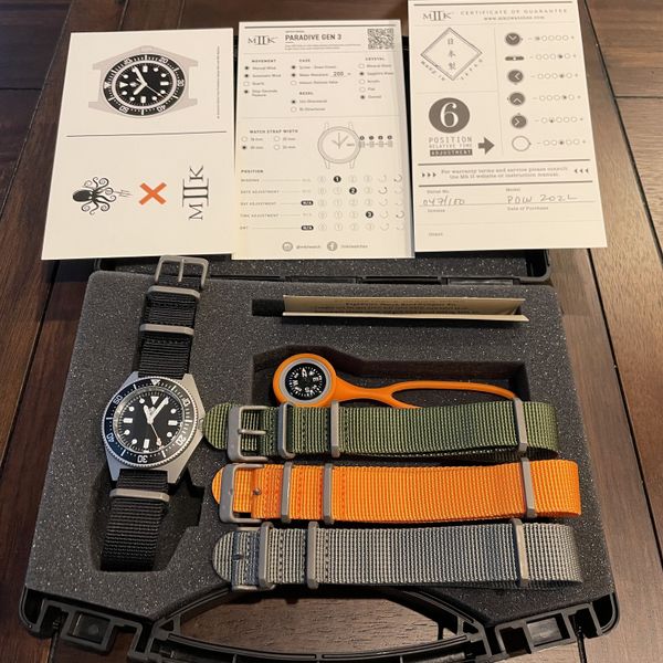 [$950 USD] MK II LE Prometheus Design Werx Paradiver Full Kit w/ Extras ...