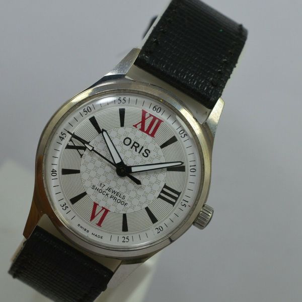 Vintage Oris Hand Wind ST 96 17 Jewels Men's Wrist Watch | WatchCharts ...