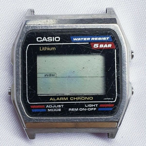 Vintage Casio Alarm Chronograph Mod. 549 W-38 Japan Digital Watch parts repair | WatchCharts ...