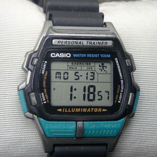 VINTAGE Casio illuminator JC-30 Module 1613 DIGITAL PERSONAL TRAINER ...