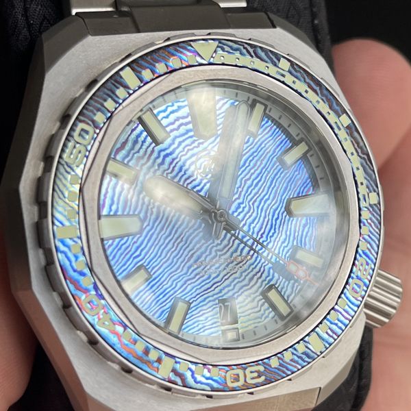 FS: Zelos Hammerhead 300M v3 Timascus Ti-Damascus [$550 USD ...