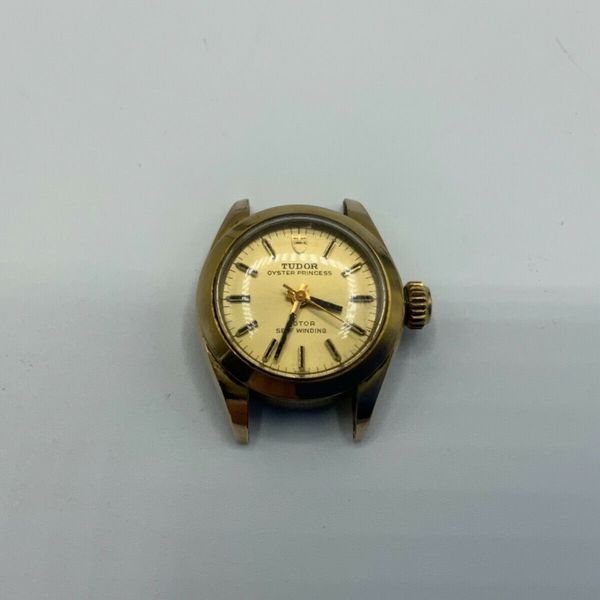 VINTAGE ROLEX TUDOR OYSTER PRINCESS ROTOR SELF WINDING WATCH GOLD PLATE ...