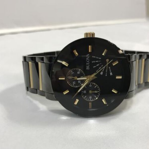 Bulova Men's FUTURO Two-Tone Stainless Steel Watch - 98C124 MSRP: $450 ...