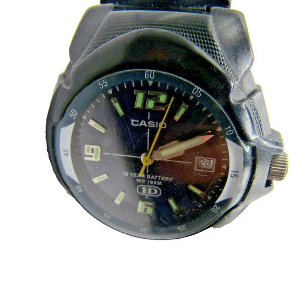 Casio HD, Date indicator MW600 Mens watch Wear it or sale, New battery ...