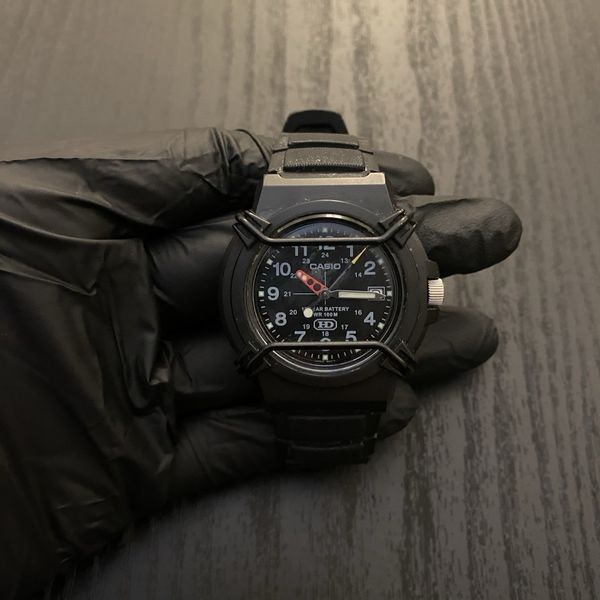 Casio HDA-600B-1BV Bull Bar Men's Analog Sports 100WR Watch ...