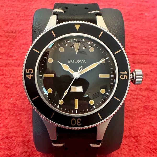 BULOVA MIL-SHIPS-W-2181 SUBMERSIBLE DIVERS WATCH, NEW | WatchCharts ...