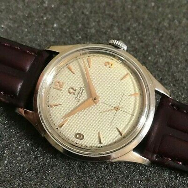 VINTAGE OMEGA BUMPER 2636 1 SWISS WATCH CAL 342 MOVEMENT ORIGINAL HONEY ...