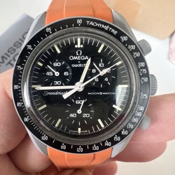 omega x swatch moon watch mission to moon- Hardly Used, Comes with ...