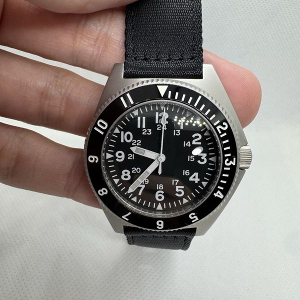 Benrus Type II automatic limited edition Swiss made combat diver's ...