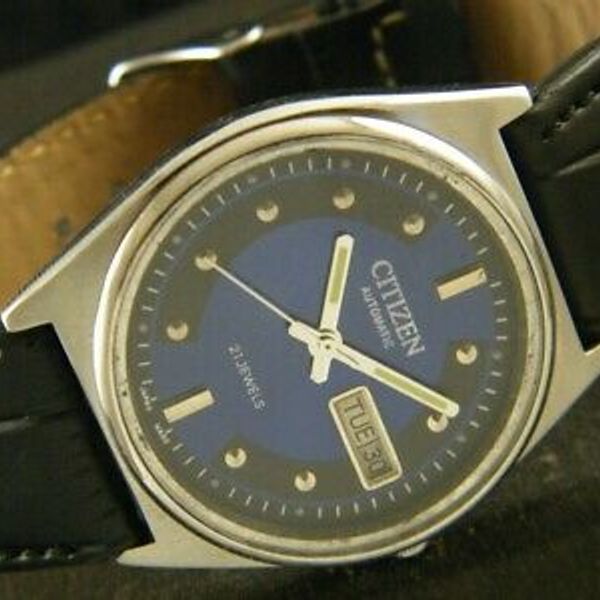 VINTAGE CITIZEN AUTOMATIC 8200A JAPAN MEN'S DAY/DATE WATCH 205-a121880 ...