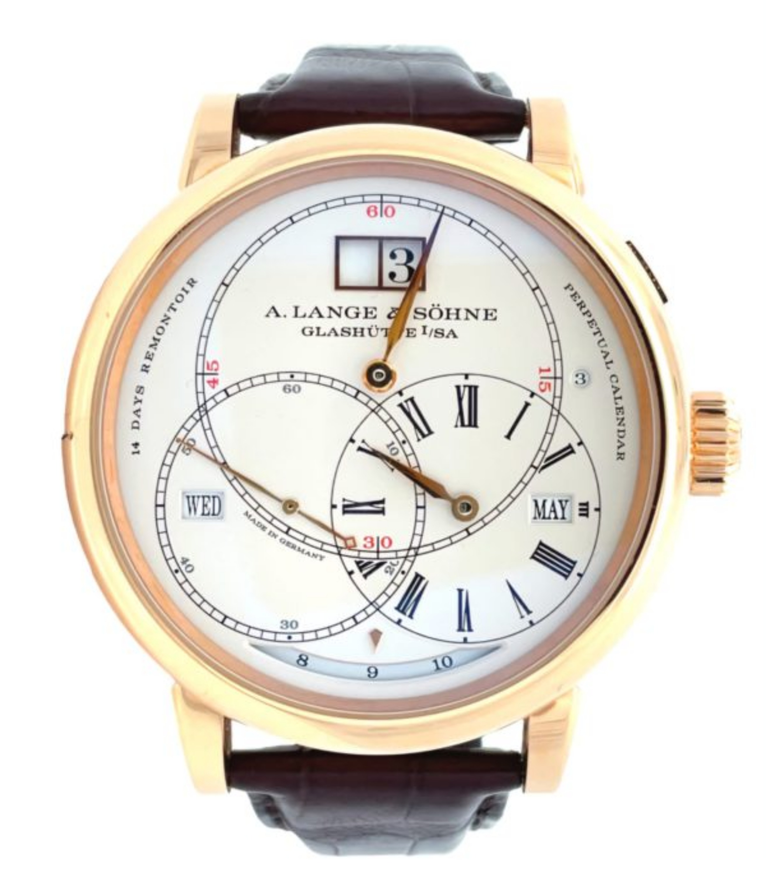 A. Lange & Sohne 45.5mm Richard Lange Perpetual Calendar “Terraluna ...