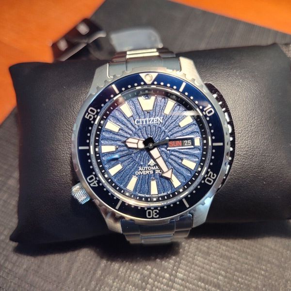 Citizen Promaster Fugu Automatic Stainless Steel Men's Diver Watch ...