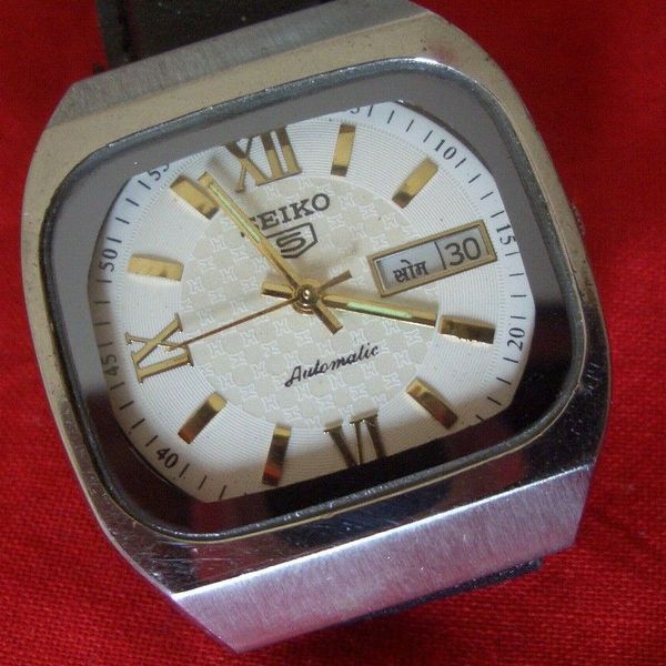 SEIKO 5 AUTOMATIC CAL. 6349A 505A- 23 JEWES - VINTAGE- SUPERBE ...