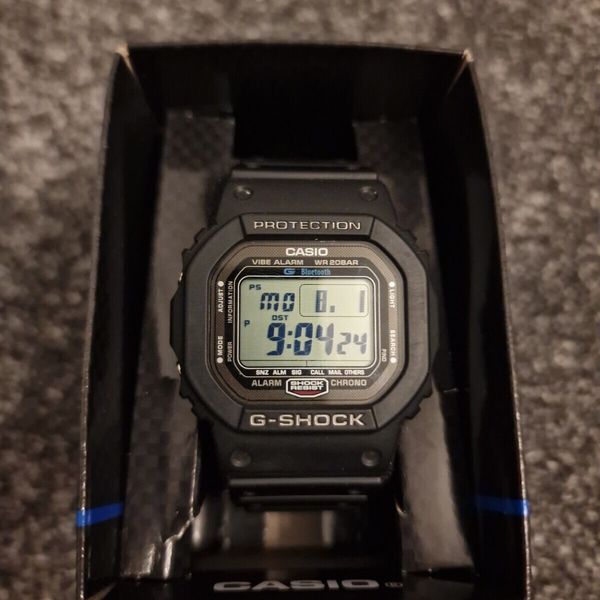 Casio Men's G-Shock GB-5600B-1A BNIB Bluetooth watch 2013 | WatchCharts ...