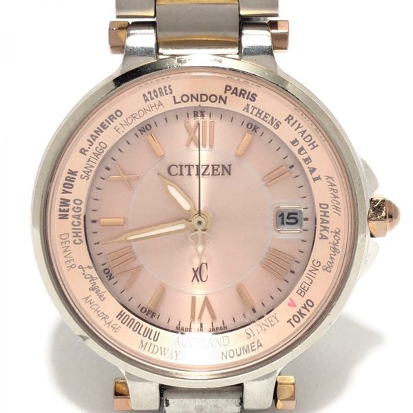 [New] [Used] CITIZEN XC Watch Eco-Drive / Radio Light Pink ...