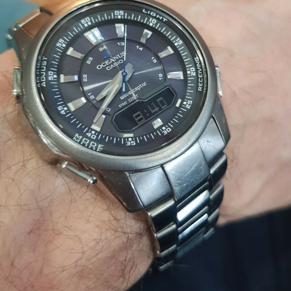 Casio Oceanus Titanium Solar World Time OCW-300 Gents Japan Watch ...