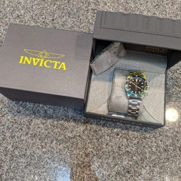FS: New Invicta 1953 Green Black Bezel | WatchCharts Marketplace