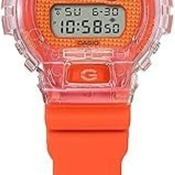 CASIO G-SHOCK Men Watch DW-6900GL-4JR Lucky Drop Orange Limited Series ...