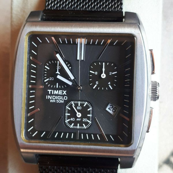 Timex Chronograph T22262 Indiglo watch 5 ATM | WatchCharts