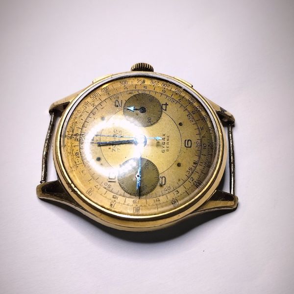 Zodiac Chronograph 1940's Jumbo Vintage Landeron Watch 48 | WatchCharts ...