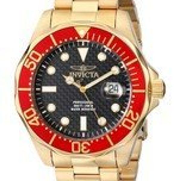 FS: Invicta Pro Diver Gold Tone 200M 14359 Men's Watch FREE WORLDWIDE ...