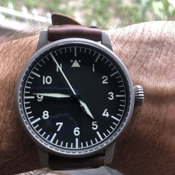 Laco Pilot Watch Original MÃ¼nster 42mm Flieger Swiss automatic ...