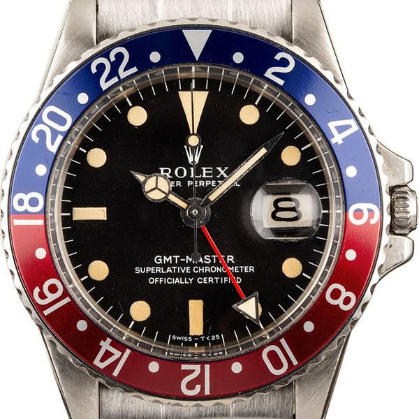 FS: 1968 Rolex GMT-Master ref.1675 w/ Mk 1 Dial | WatchCharts