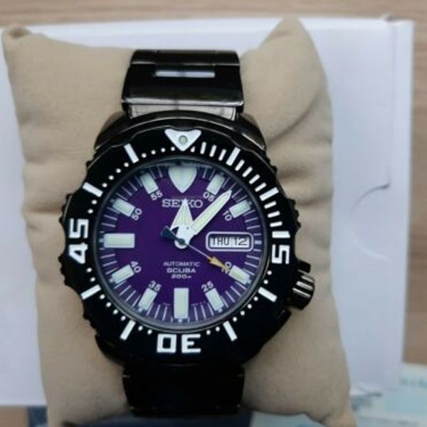 SEIKO MONSTER **JDM** SZEN010 NIGHT MONSTER | WatchCharts Marketplace